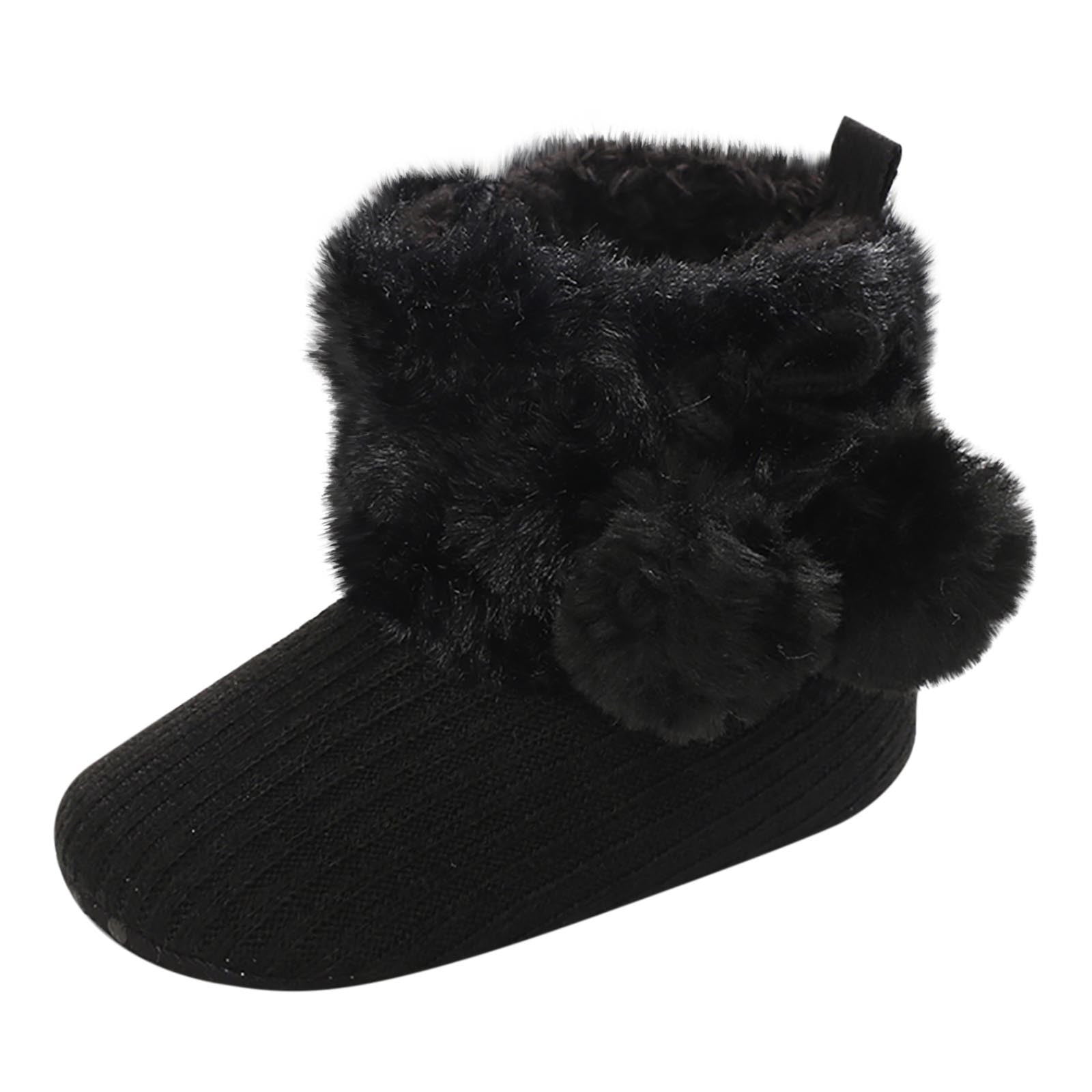 Juebong First Walker Baby Boys Girls Shoes Infant Toddler Winter Warm ...