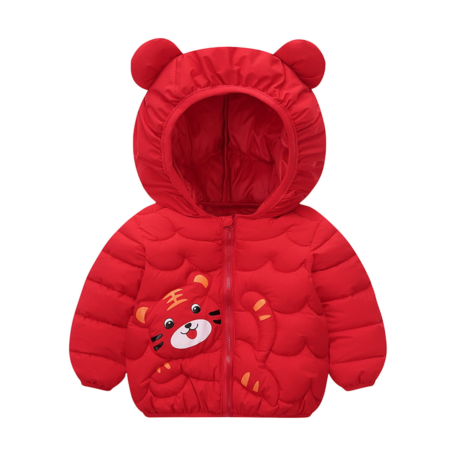 Juebong Winter Infant Kids Baby Girls Boys Down Parkas Coat 3D Ears ...