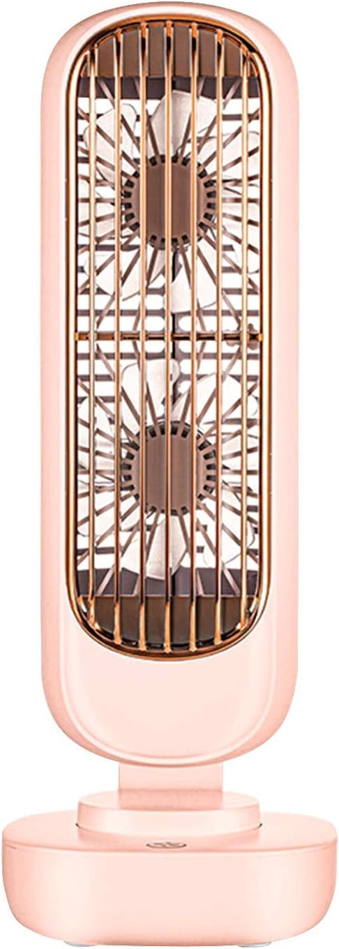 Juesi Mini Fan for Desk Bedroom, Personal Fan with 2 Blades Powerful ...