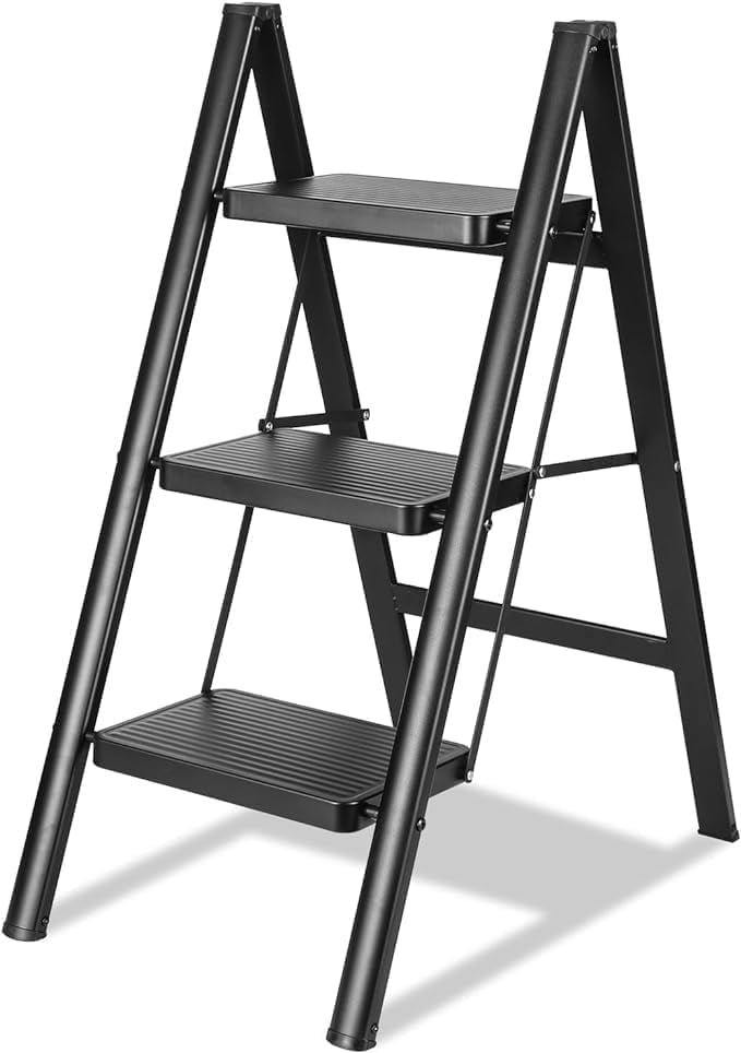Juflix Ladder Ladder for Home Ladder 6 Step for Home Steel Foldable ...