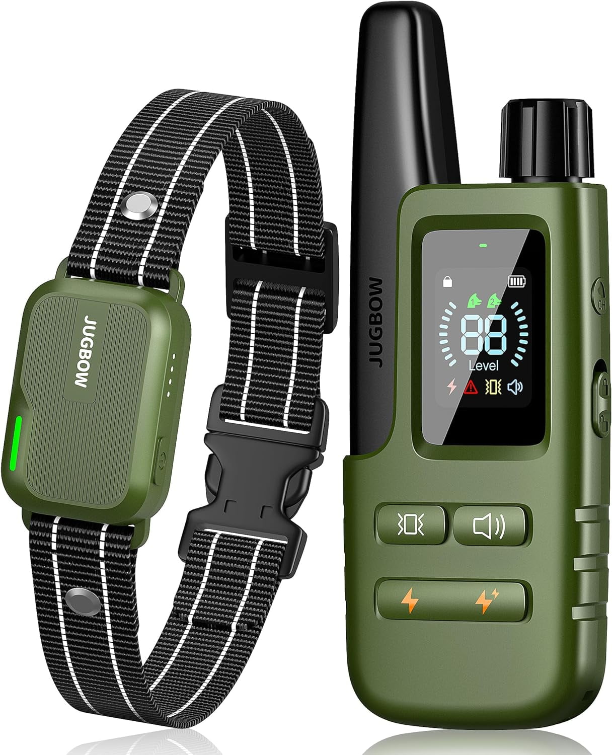 Jugbow Dog Shock Collar - 4200FT Dog Training Collar with Remote ...