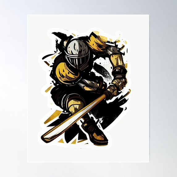 Jugger Player Poster Wall Art, Modern Wall Decor, 12x18 UNFRAMED ...
