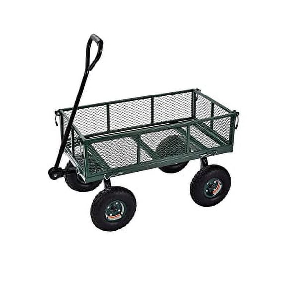 Juggernaut Carts 400 lbs Capacity Steel Utility Garden Wagon with ...