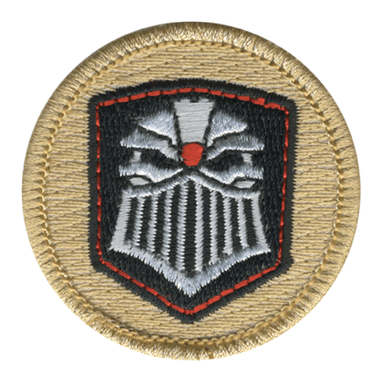 Juggernaut Helmet Scout Patrol Patch (Sew-on) - ClassB - Walmart.com