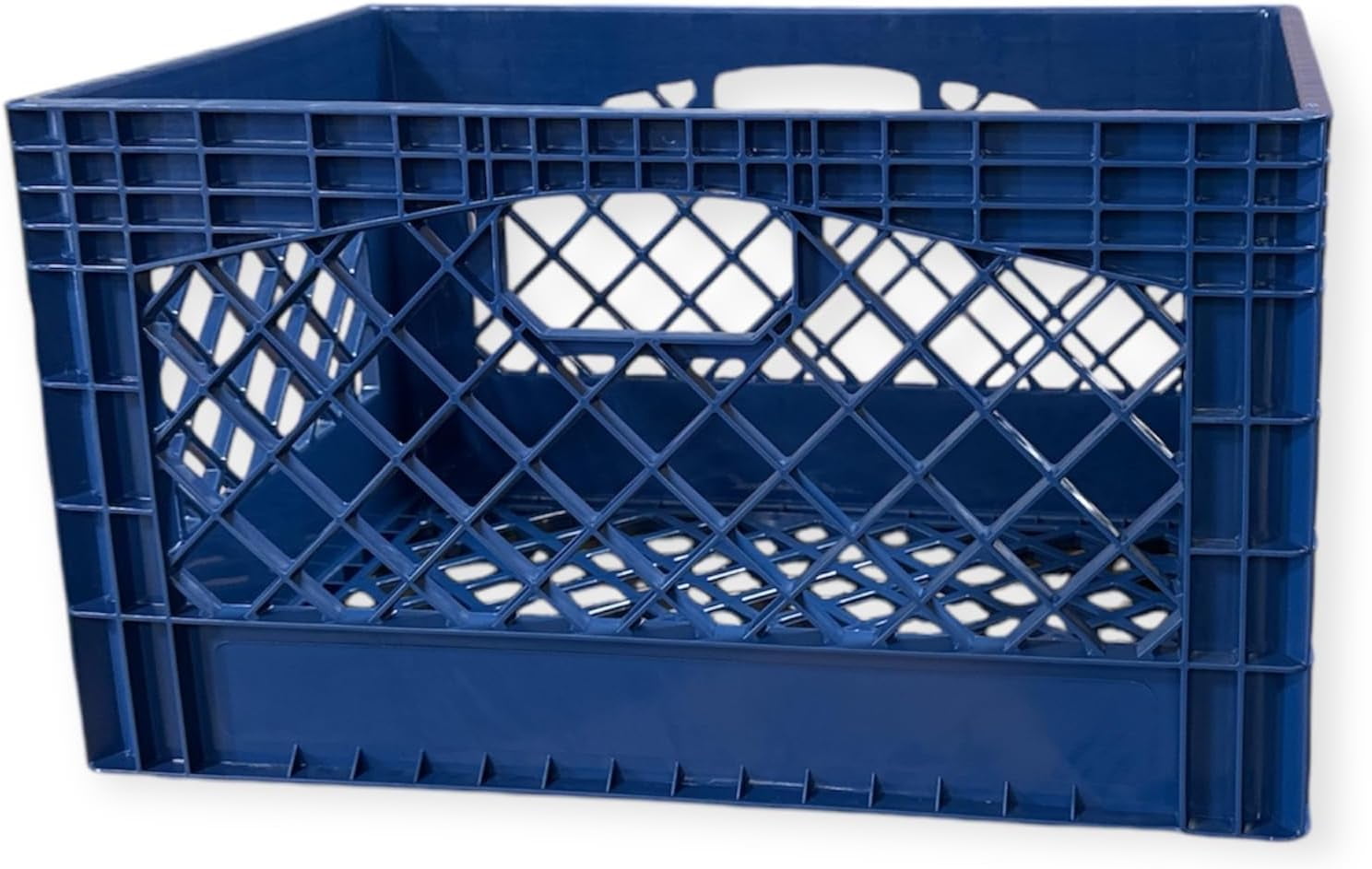 Juggernaut Storage 24QT Plastic Heavy-Duty Milk Crate, Blue - Walmart.com
