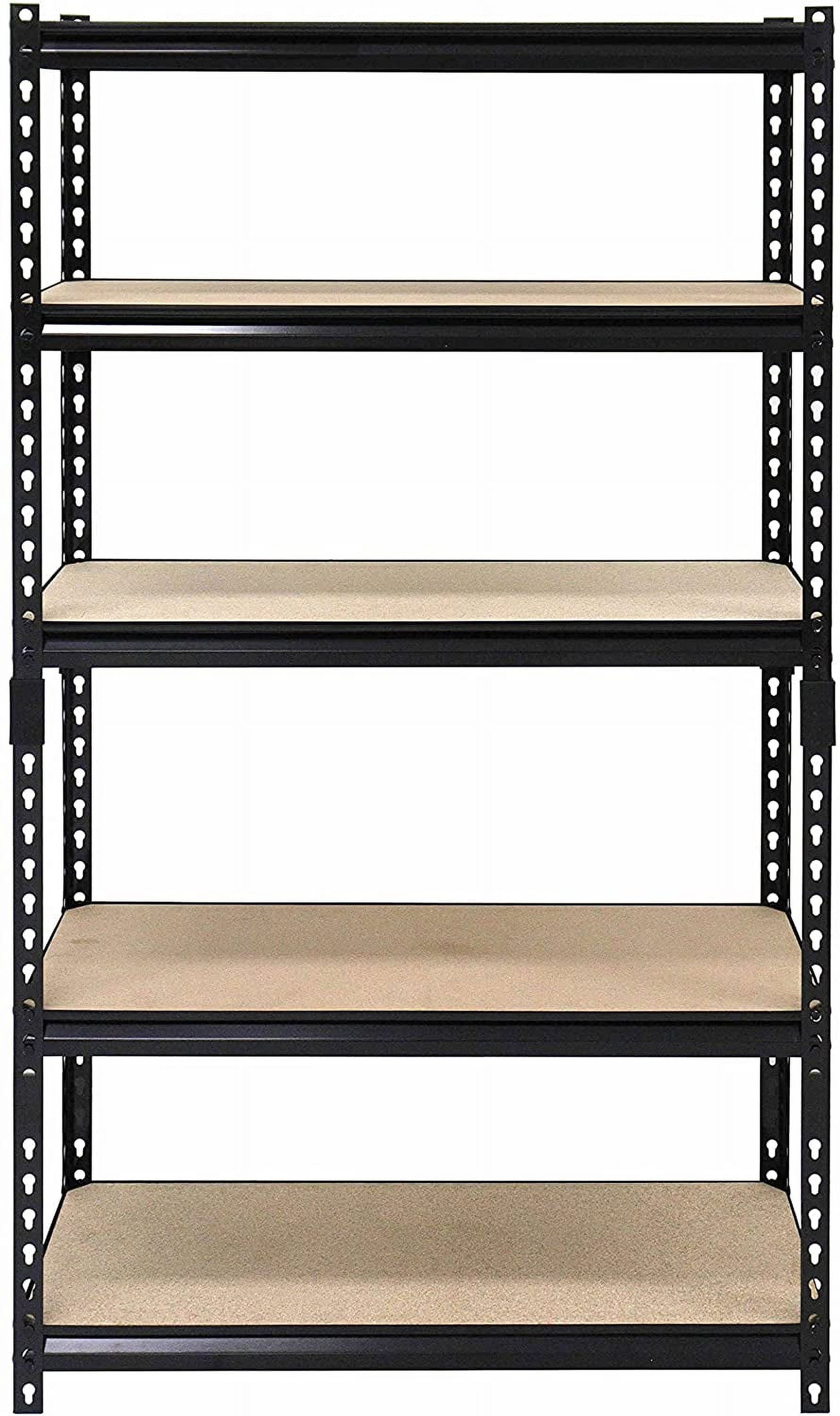 Juggernaut Industrial Storage Rack, 5-Shelf Garage Workbench, 48W x 24D ...