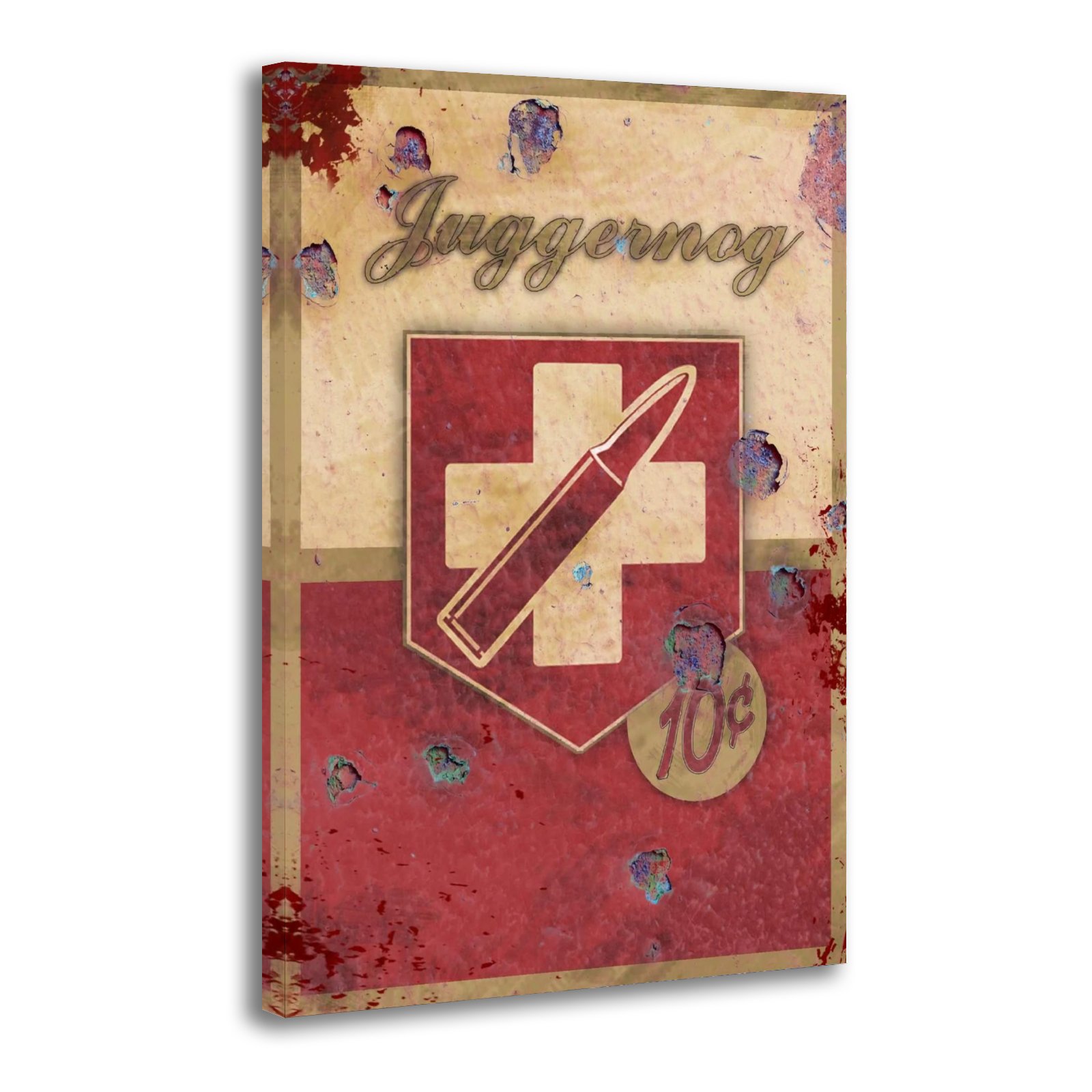 Juggernog Perk Metal Canvas Art Poster and Wall Art Picture Print ...