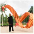 Juggling Cloths,Dragon Dance Ribbon with Head,Slinging Dragon Streamer ...