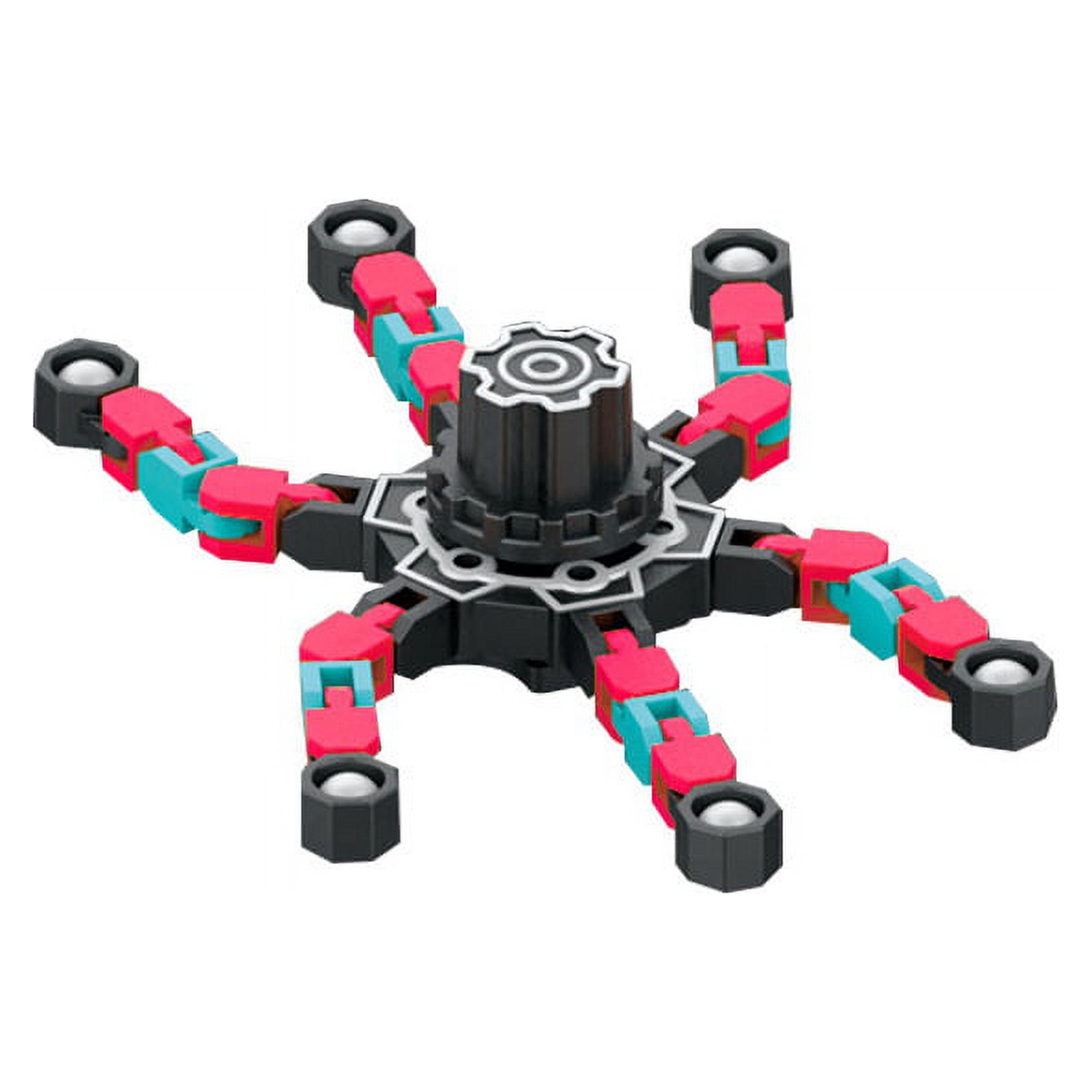 Juhenon DIY Christmas Fidgets Toy, Luminous Fingertips Gyro Toy ...