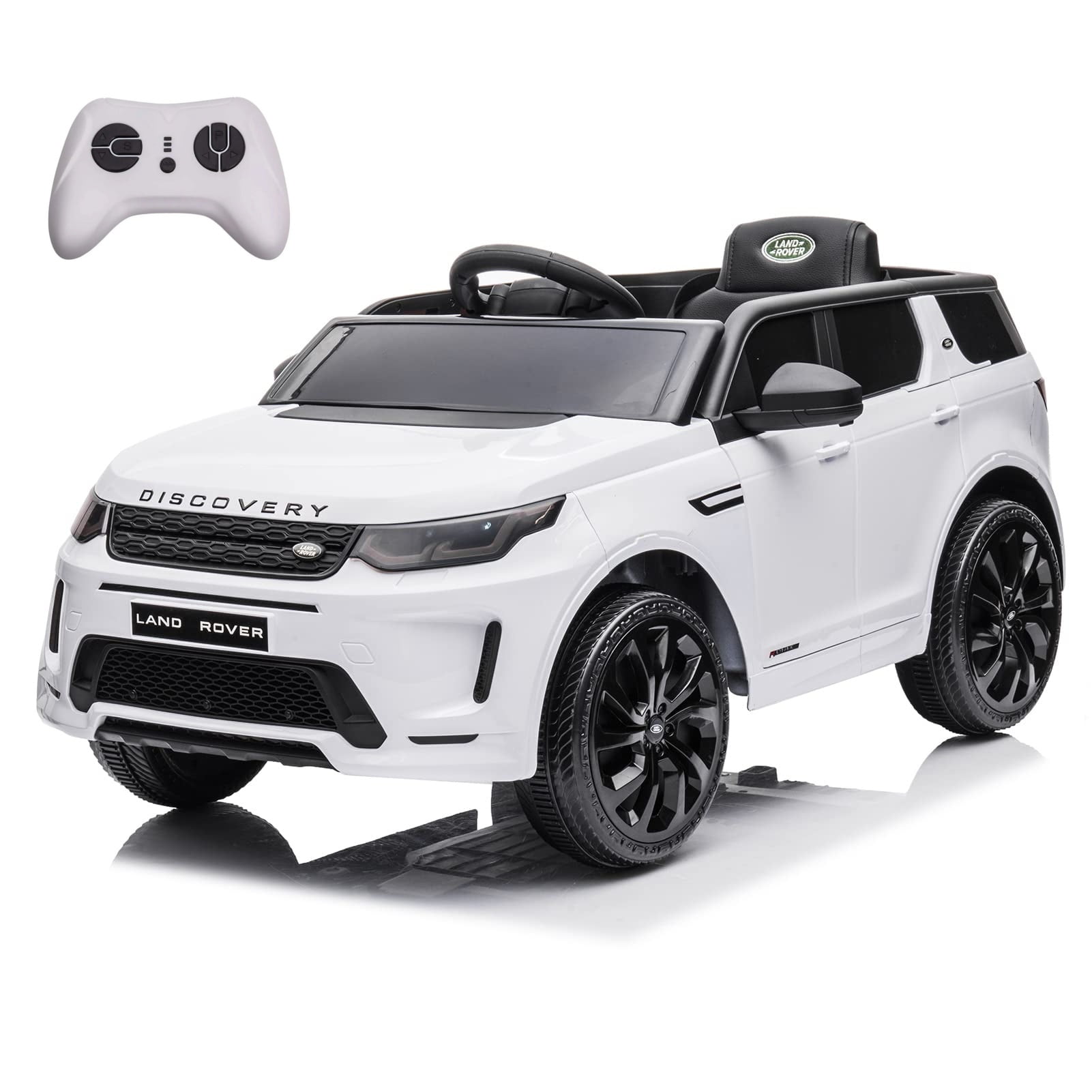Juibresa 12V Powered Ride on Truck, Licensed Land Rover Ride-On Toy ...