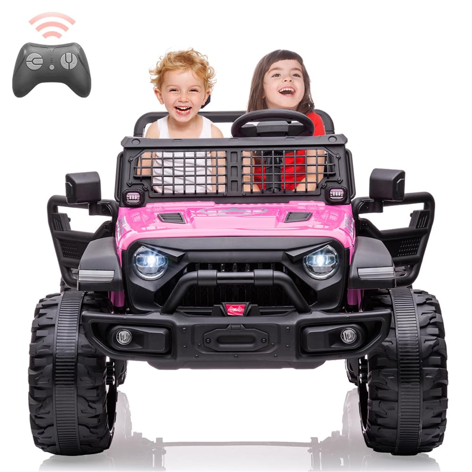 Juibresa 24 Volt 2 Seater Kids Ride on Toys with Remote Control, 20 ...