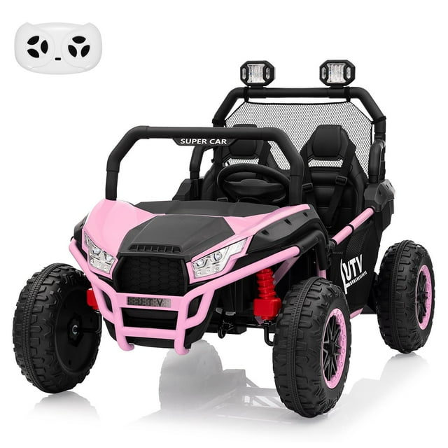 Juibresa 24V 2-Seater Ride-On UTV for Kids, Off-Road Powered Wheels ...