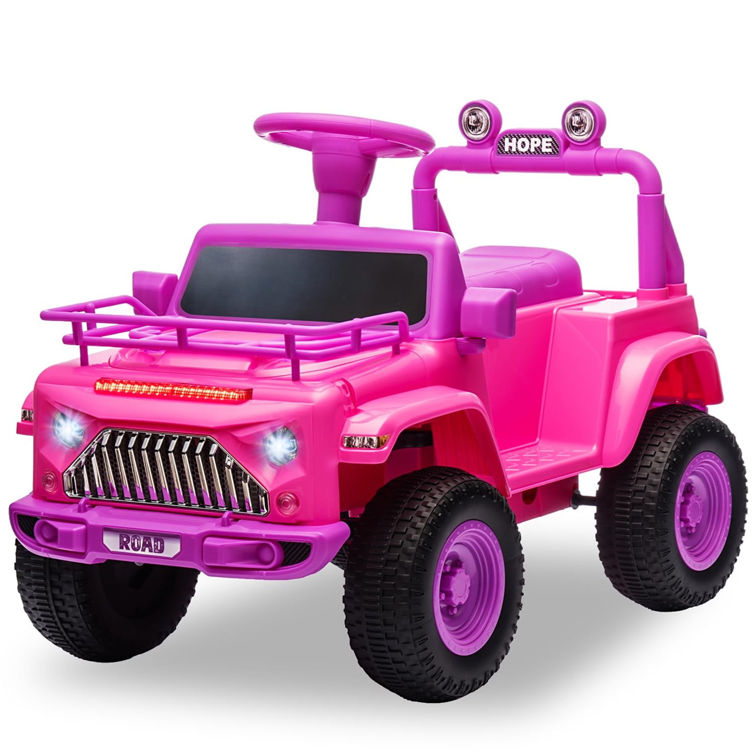 Juibresa Ride-On Car for Toddlers Kids,6V Electric 4 Wheels Car Ride On ...