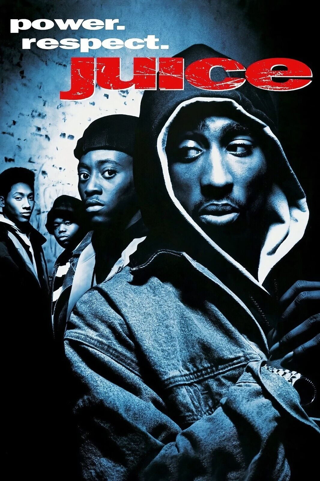 Juice 1992 Movie Poster 24x36 Drama with Tupac Shakur & Street Crime Thriller - Walmart.com