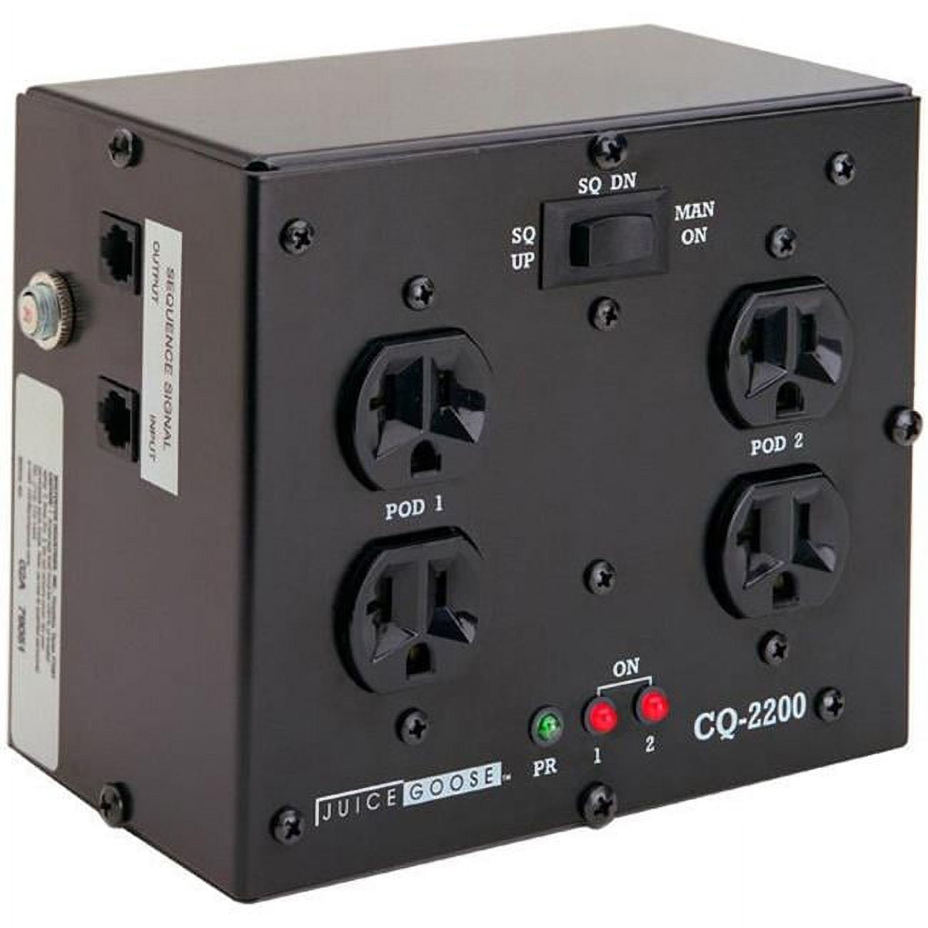 Juice Goose JG-CQ2200 Dual Sequenced 20A Power Distribution System with ...