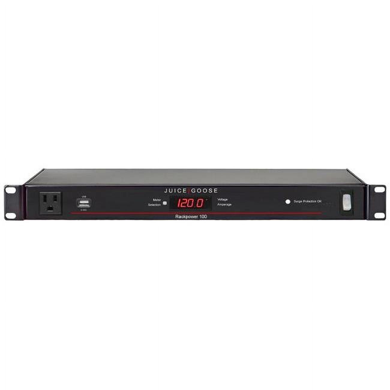 Juice Goose JG-RP100-15A Rackpower 100 Rack Mounted Power Distribition ...