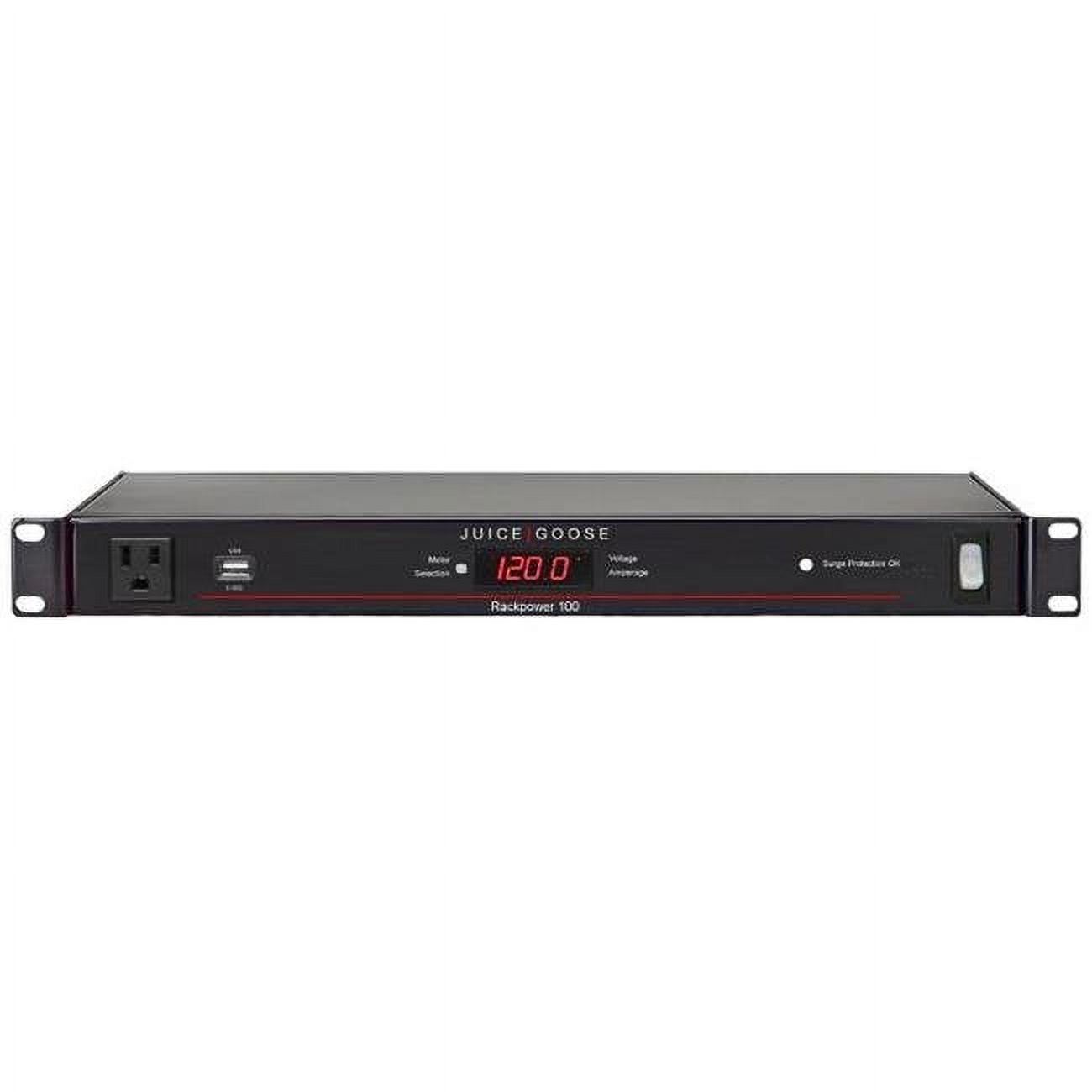 Juice Goose JG-RP100-20A Rackpower 100 Rack Mounted Power Distribution ...