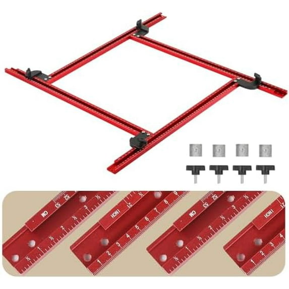 Juice Groove Router Jig for Cutting Board Working Area 23.6 x 23.6 inch ...