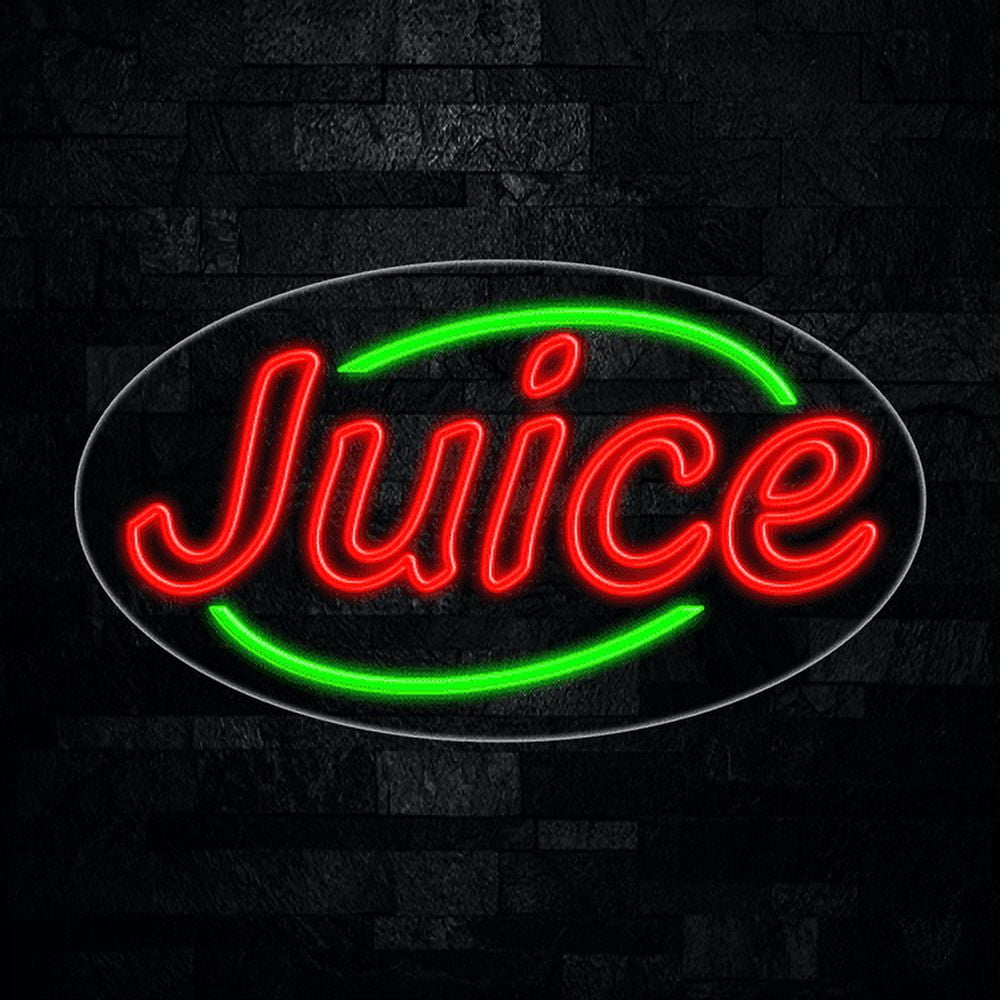 Juice-LED Neon Sign 28"L x 16"H #34230 - Walmart.com