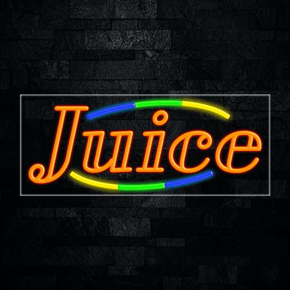 Juice-LED Neon Sign 30"L x 12"H #30818 - Walmart.com