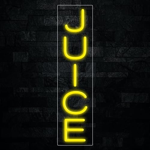 Juice LED Neon Sign 6"L x 24"H #32423 - Walmart.com