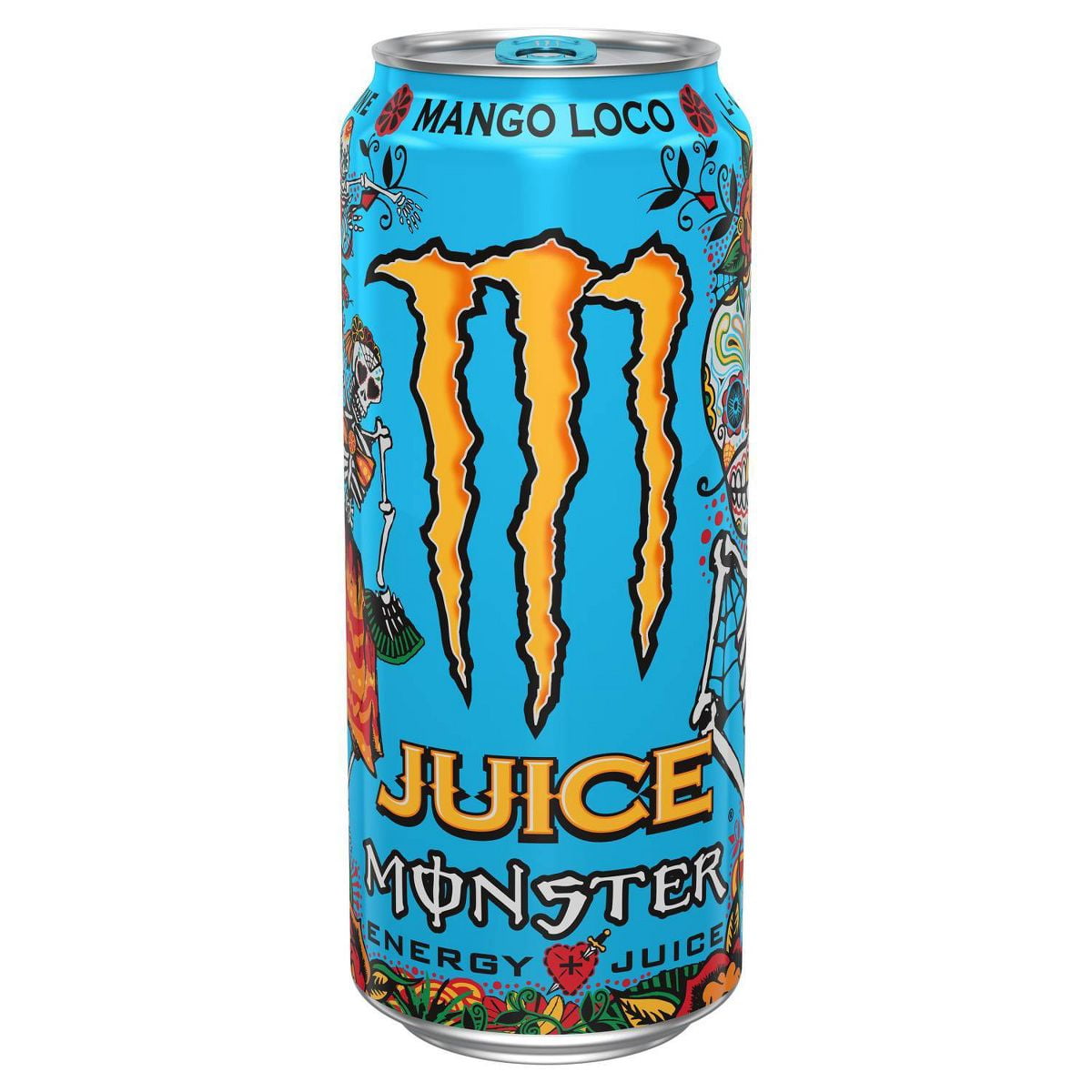 Juice Monster, Mango Loco - 16 fl oz Can - Pack of 2 - Walmart.com