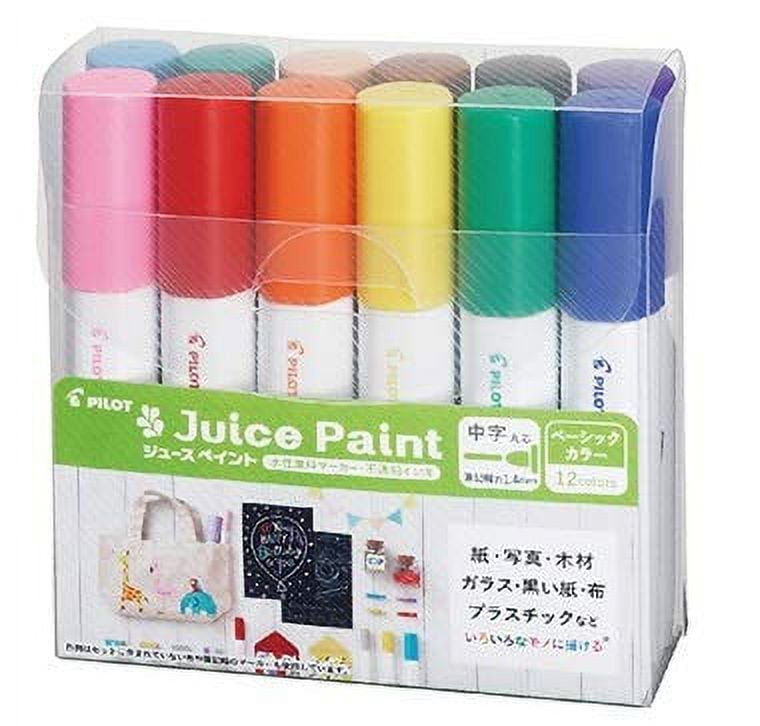 Juice Paint Medium Letter 12 Color Set SJP-240MN-12C// Marker - Walmart.com