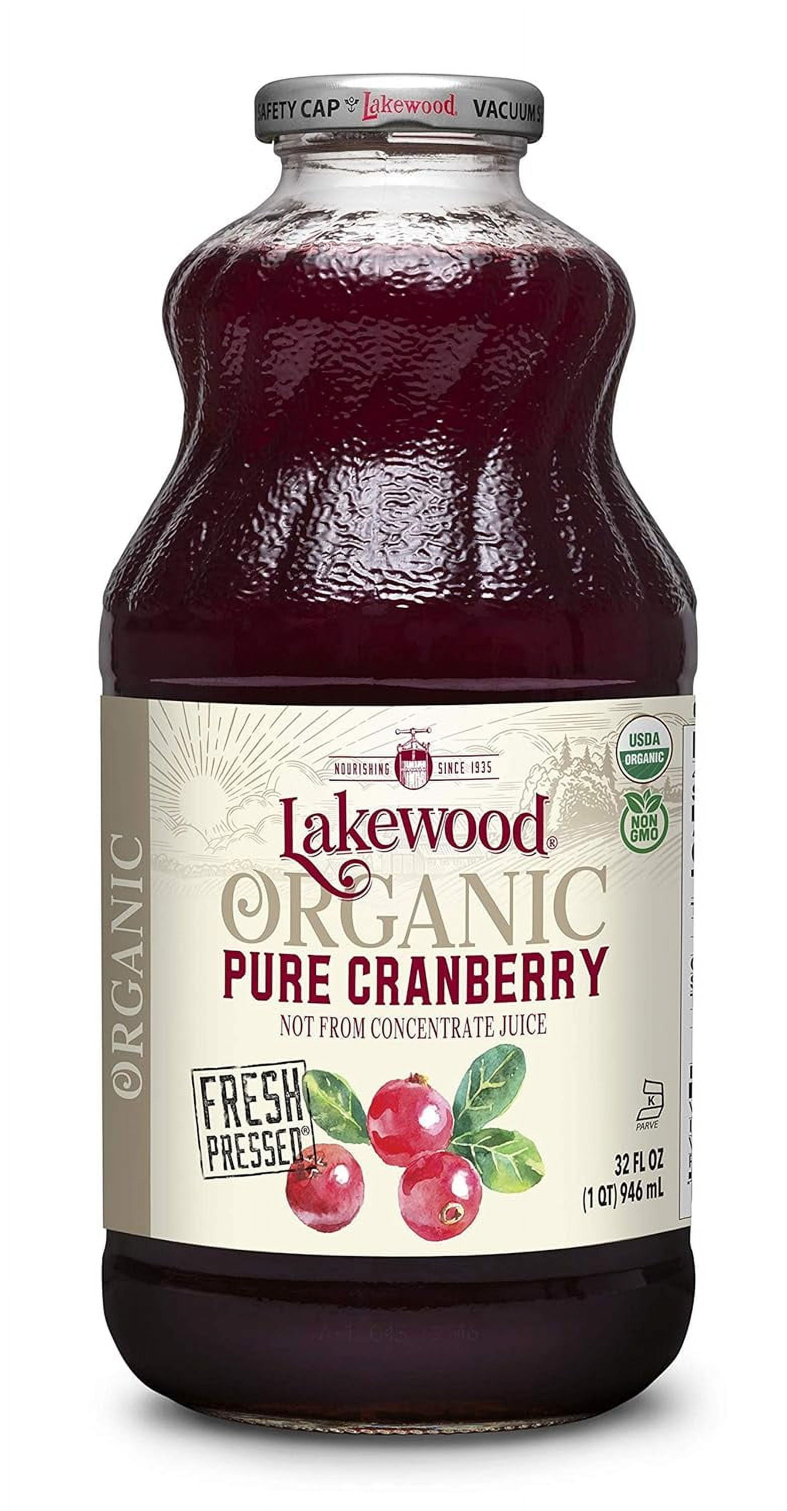 Juice Pure Cranberry -- 32 fl oz - 2 pc - Walmart.com
