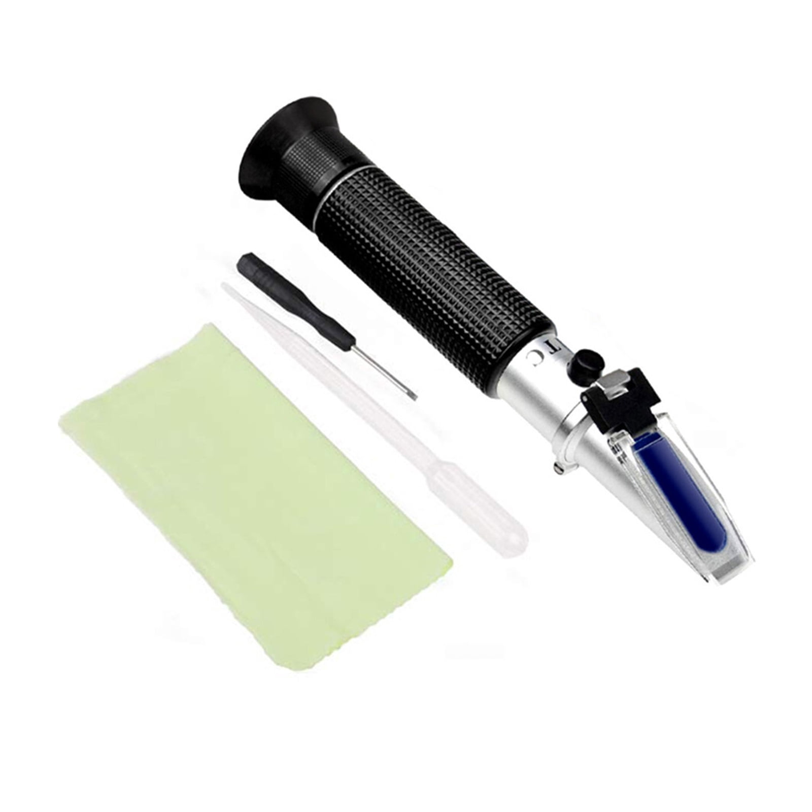 Juice Refractometer 0 - 140°OE Hand Held Wine Sugar Concent Meter 0-32 ...