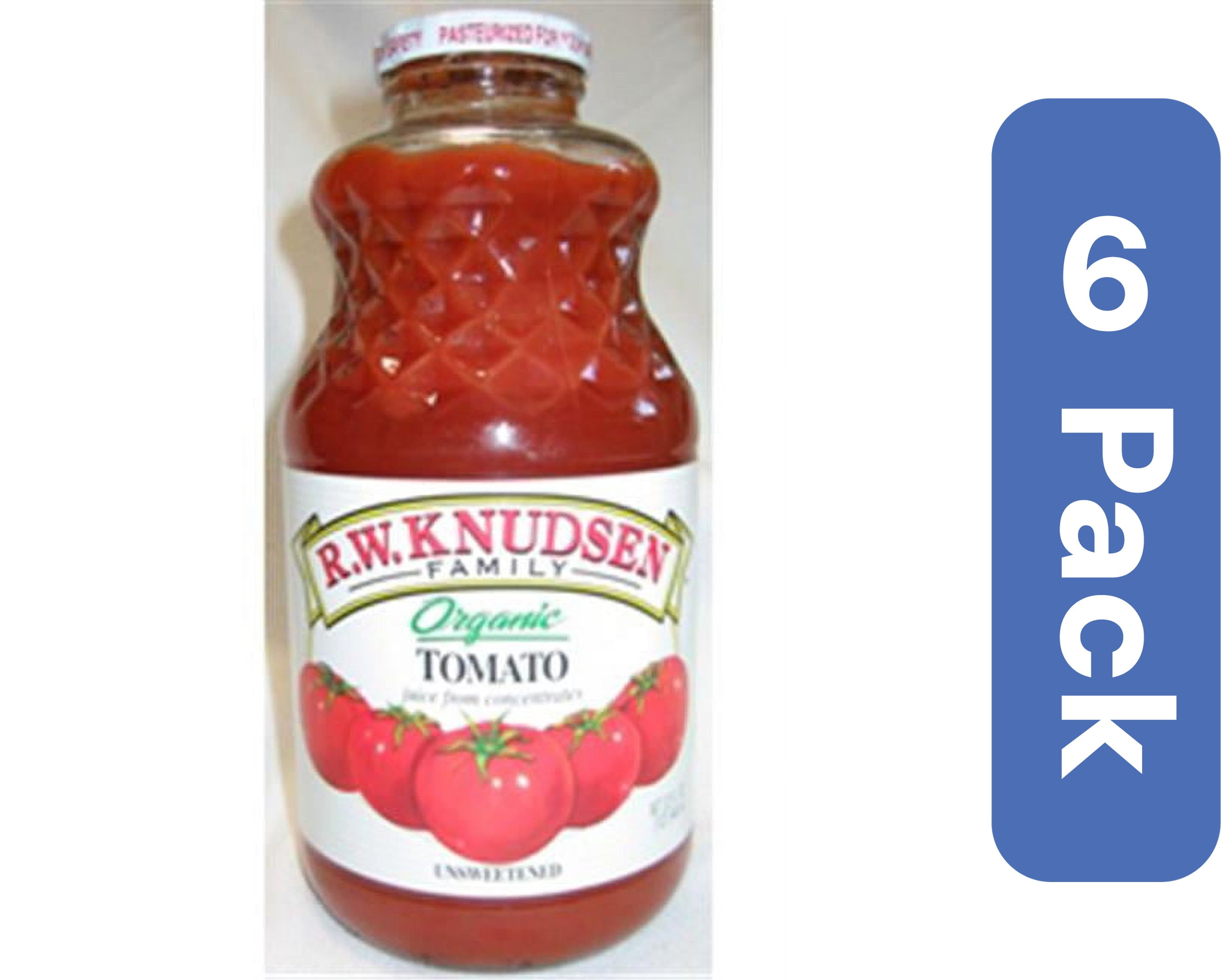 Juice Tomato Org 32 FO -Pack Of 6 - Walmart.com