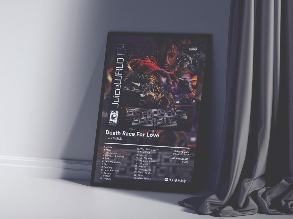 Juice WRLD Album Cover Posters: Showcase Your Favorite Albums - Walmart.com