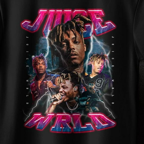 Juice WRLD T-Shirt, Music Legend Tribute Tee, Hip Hop Rapper Graphic ...