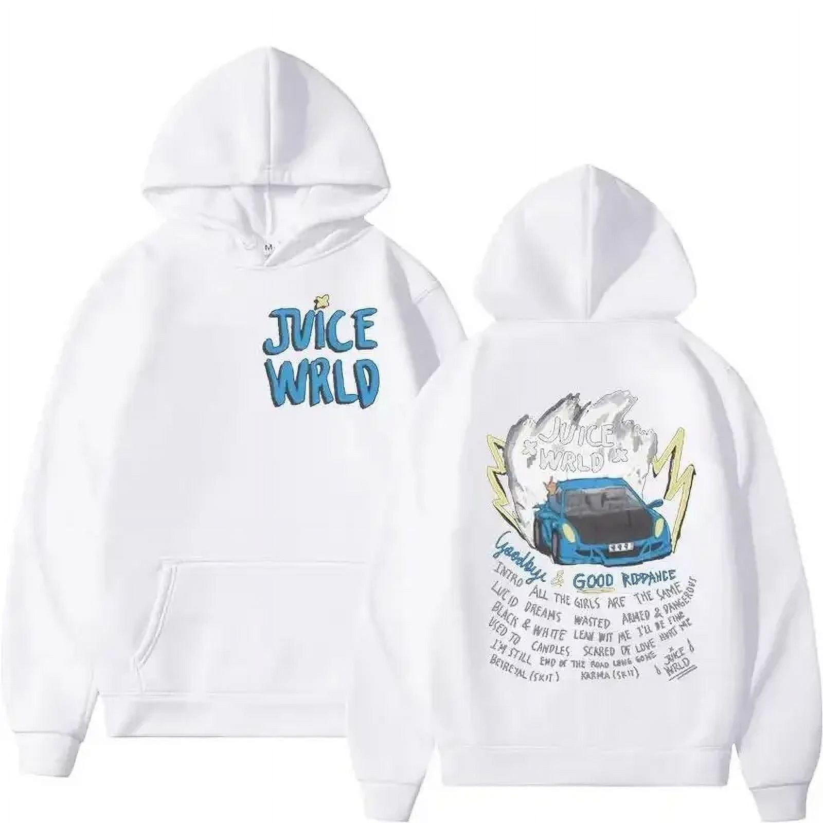 Juice WRLD rapper Hoodie for men women street fashion sweater popular ...