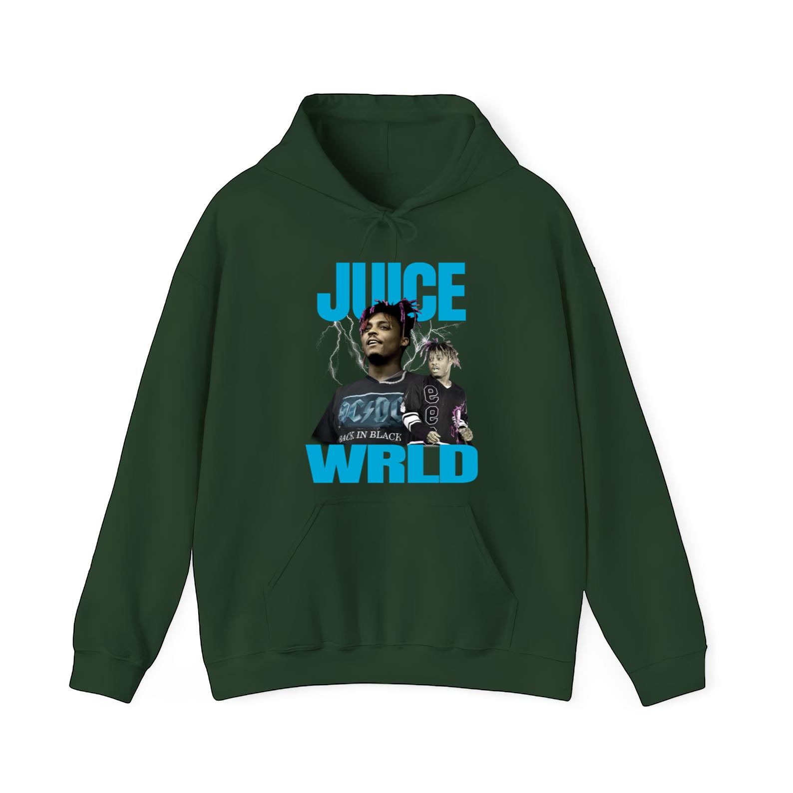 Juice Wrld Back In Black Graphic Tee up to size 4XL - Walmart.com