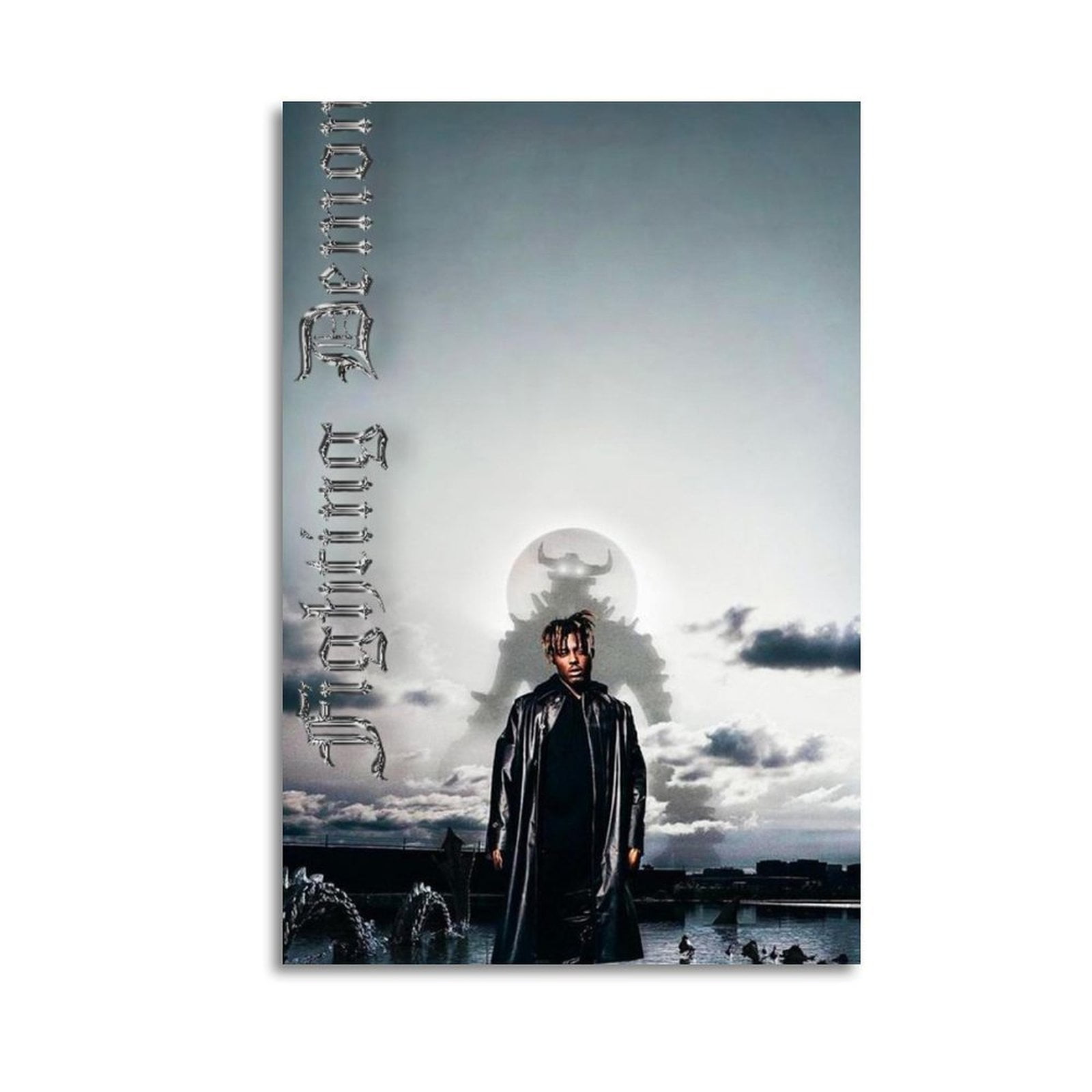 Juice Wrld Fighting Demons Poster Decoration Vibrant High-end Wall ...