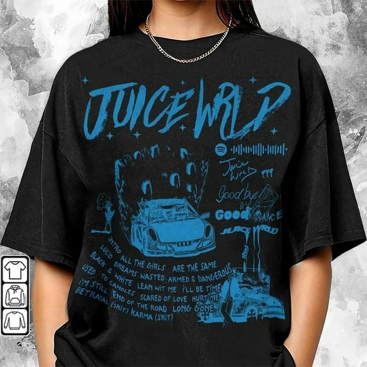 Juice Wrld Goodbye & Good Riddance Album 90s Rap Music Shirt, Bootleg ...