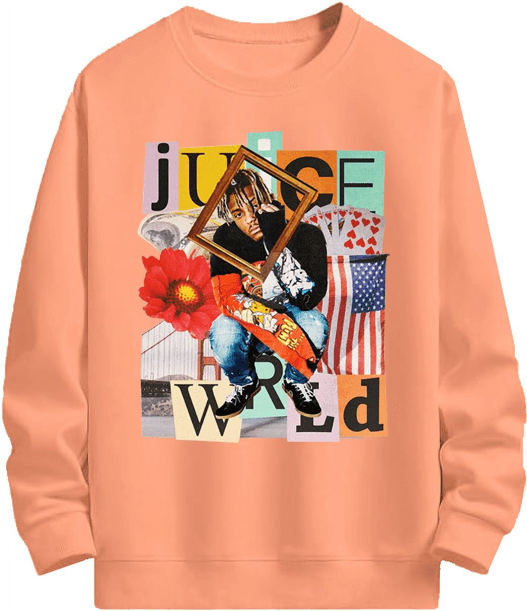 Juice Wrld Sweatshirt, Juice Wrld Loose Sweatshirt, Juice Wrld Loose ...