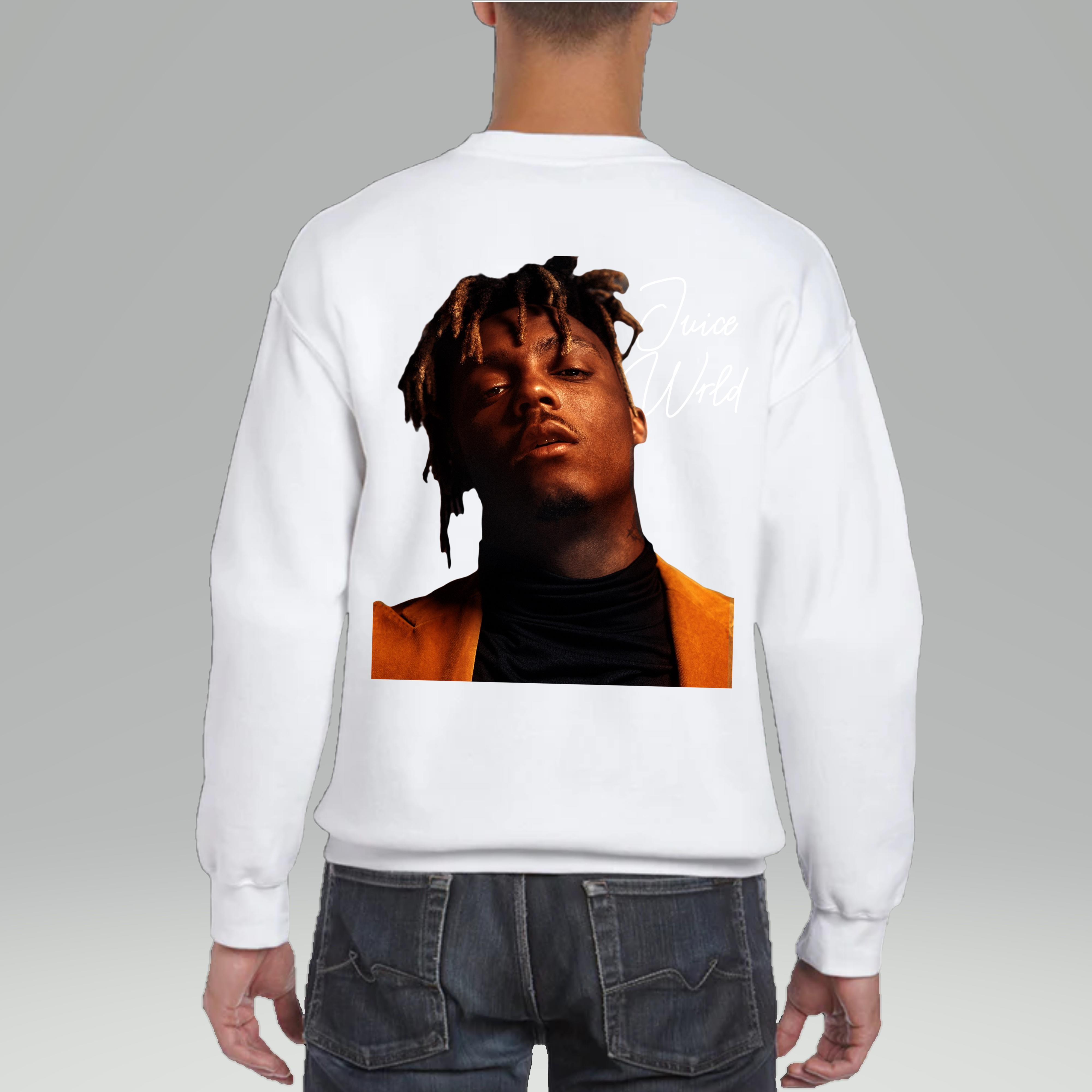 Juice Wrld, Unisex Sweatshirt Back Side – Feel The Softness, Love The ...
