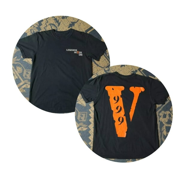 Juice Wrld x Vlone 999 Legends Never Die T-Shirt - Walmart.com