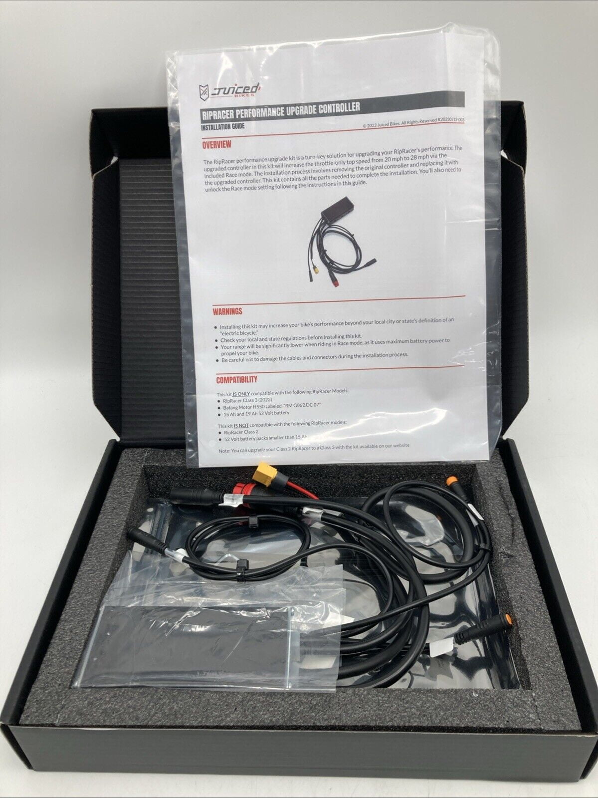 Juiced Bikes - Offroad Controller Upgrade For Juiced Rip Racer 52v ...