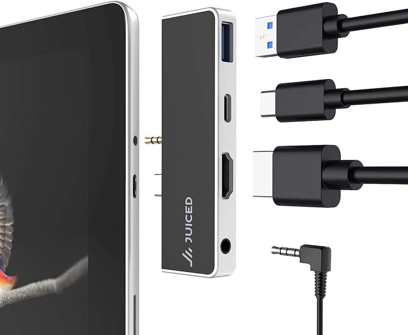 Juiced Systems QuickHUB - Surface Go Adapter - 2X USB 3.0 | 4K HDMI ...