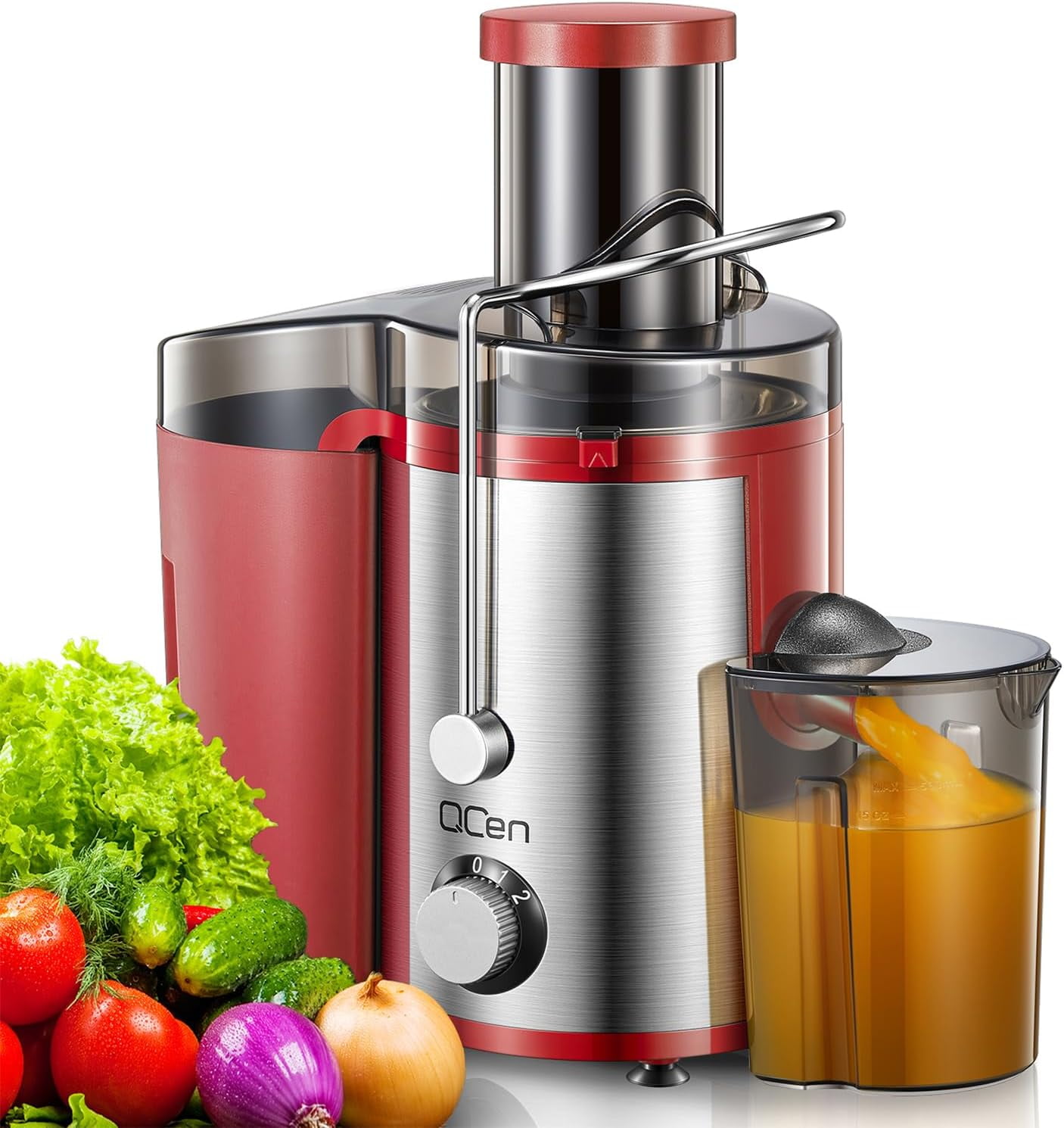 Juicer Machine, 800W Centrifugal Juicer Extractor with Wide Mouth 3 ...