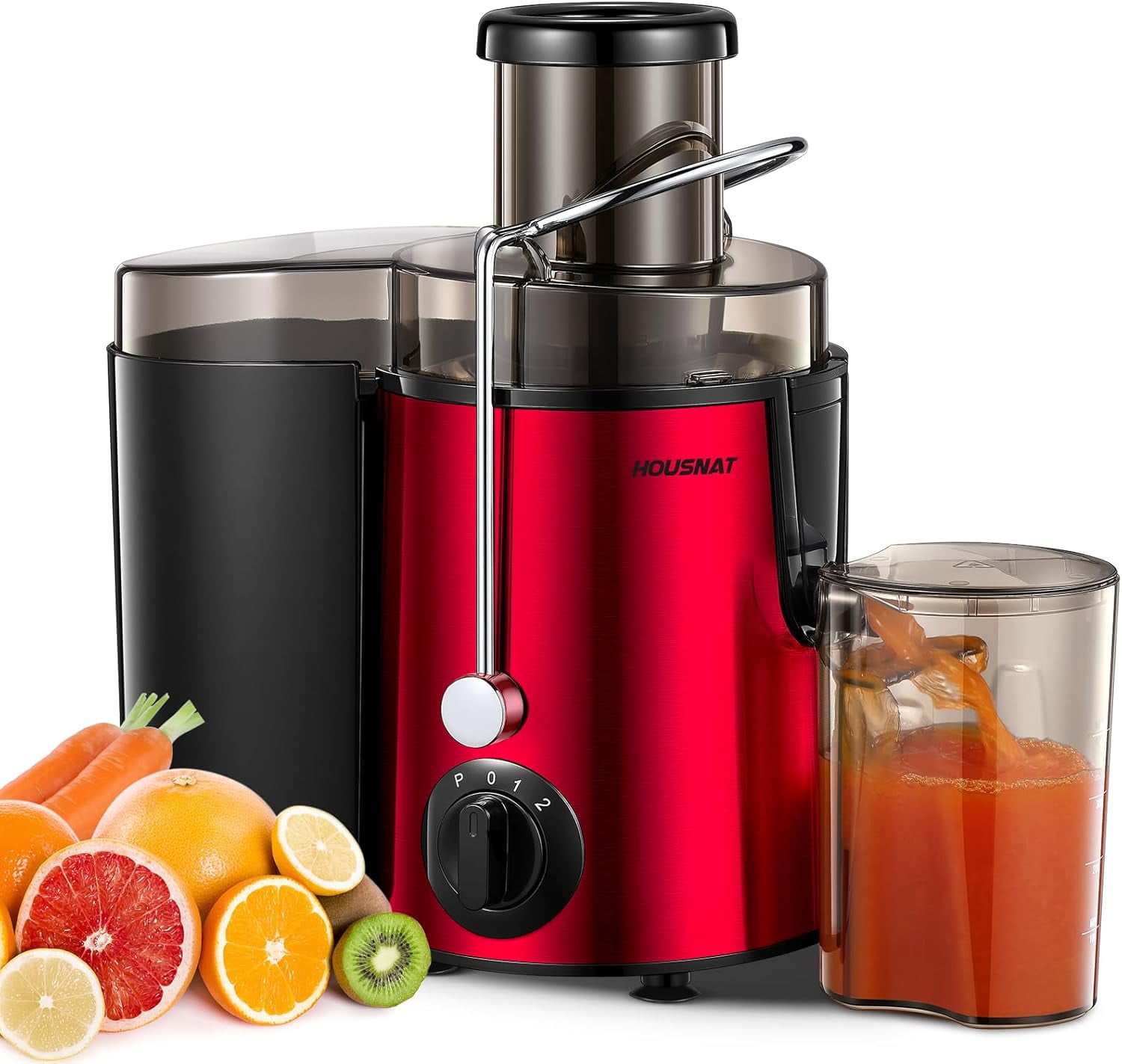 Juicer Machine, Centrifugal Juicer 400 W Motor, 65MM Wide Chute for ...
