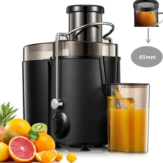 Juicer Machine with Wide Mouth 3" Feed Chute for Fruits and Vegetables ...