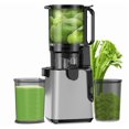 Aumpkin Juicer Machines with 5.8" Extra Large Feed Chute, Cold Press ...