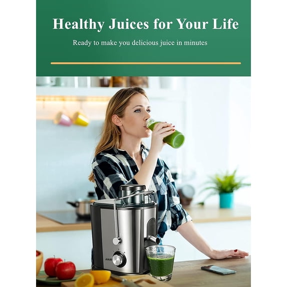 Juicer Machines with Anti-drip & Anti-slip Function, Centrifugal Juicer ...