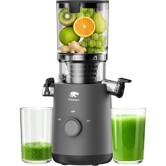 Juicer Machines, Cold Press with 5.3" Extra Large Feed Chute and ...