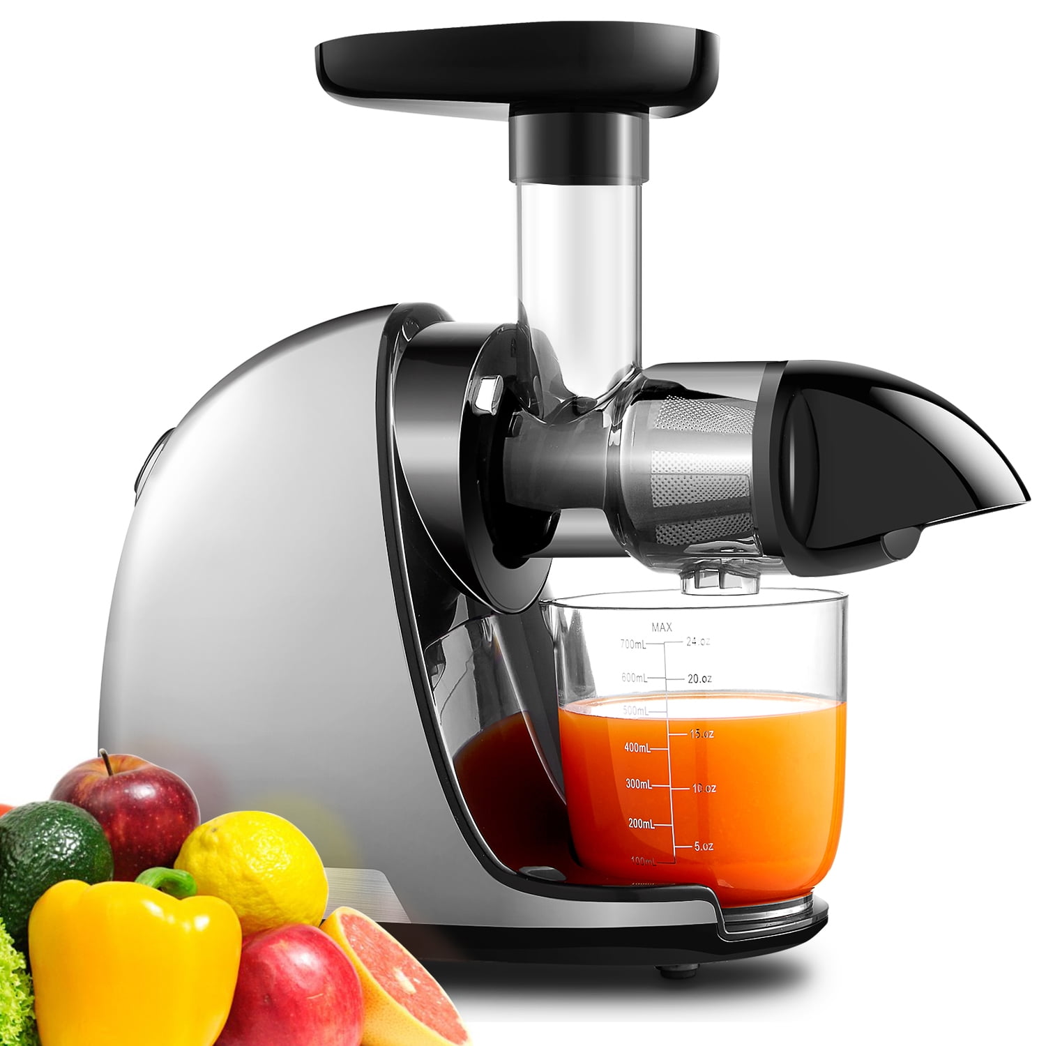 Juicer Machines, Cold Press Slow Juicer -Masticating Juicer whole Fruit ...
