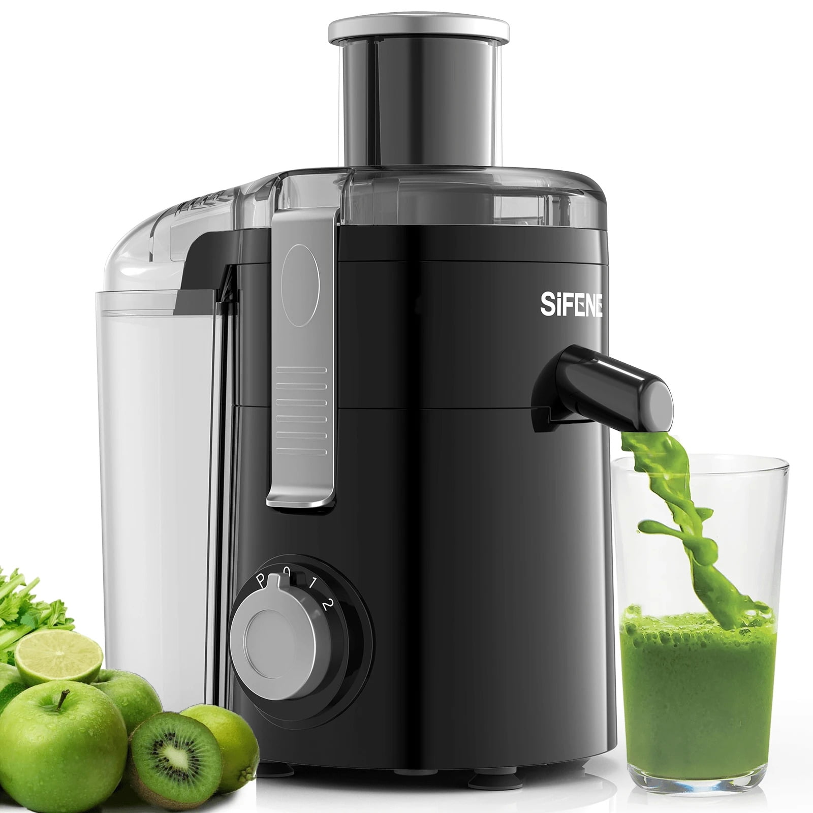 Juicer Machines, SiFENE Compact Centrifugal Juicer Extractor, Juice ...