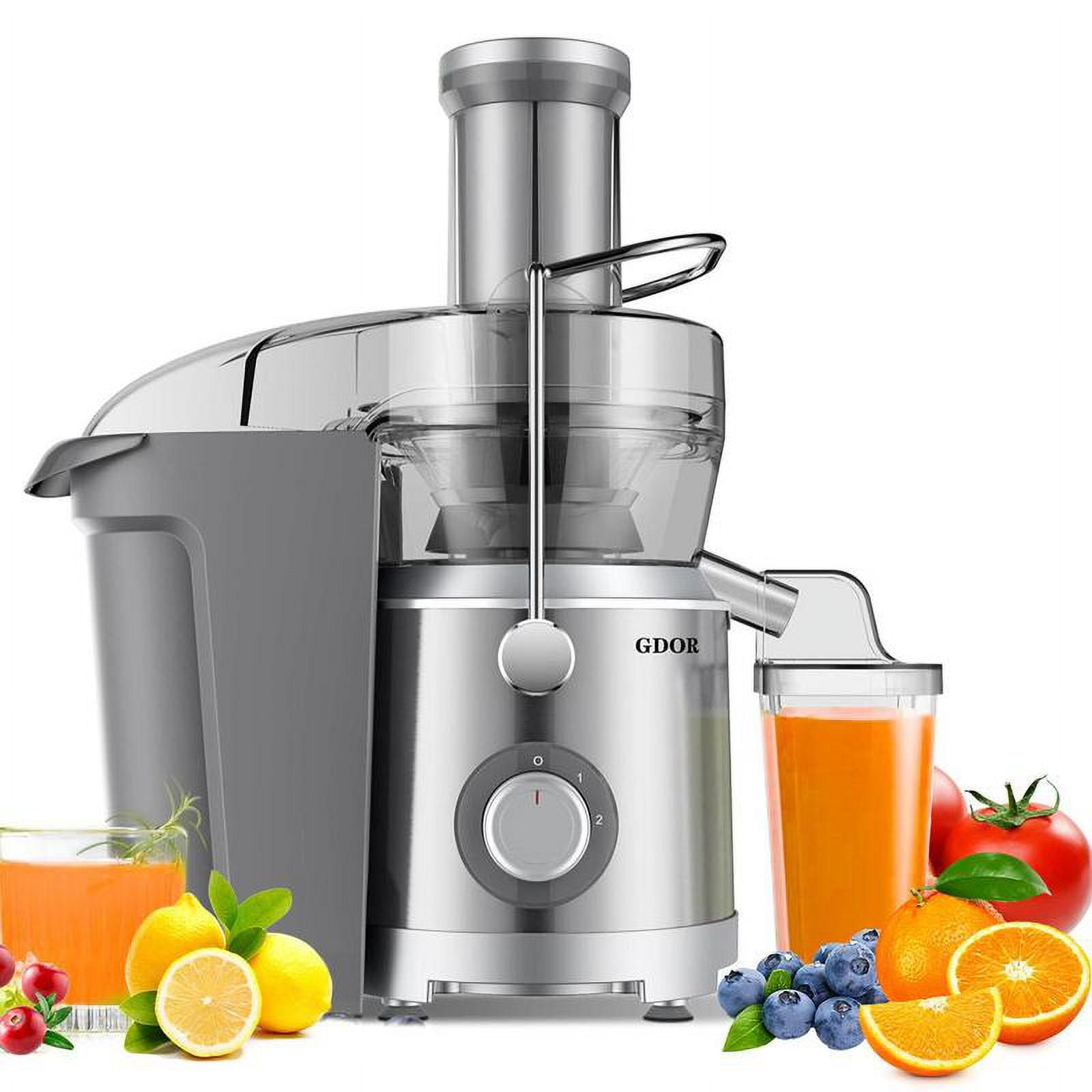 Juicer Machines with Titanium Enhanced Cut Disc,Exprimidor, Dual Speeds ...